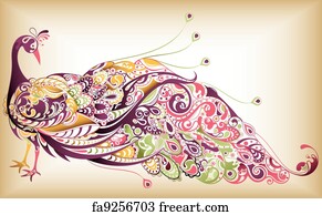 Free Peacock Art Prints and Artworks | FreeArt