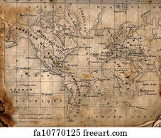 Free Antique Map Art Prints and Artworks | FreeArt