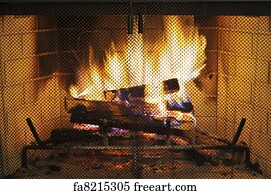 Free Fireplace Art Prints and Artworks | FreeArt
