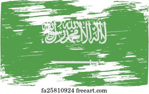 Free art print of Flag of Saudi Arabia with old texture. Vector. Flag ...