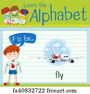 Free art print of Flashcard letter F is for frog. Flashcard letter F is ...