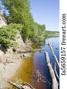 Free art print of Spring Flood by Isaac Levitan | FreeArt | fan14150934