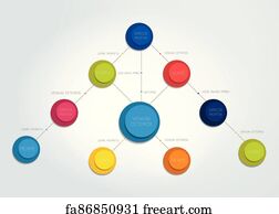 Free art print of Flowchart diagram, scheme. Infographic element ...