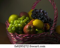 Free art print of Still Life with a Basket of Fruit by Caravaggio ...