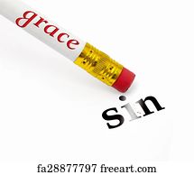 Free art print of Jesus removes sin. Concept of Jesus erasing sin ...