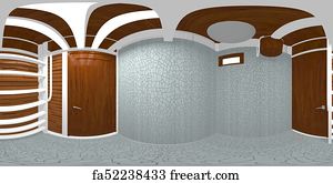 Free art print of Hdri map with pool. Hdri map with pool. 3d ...