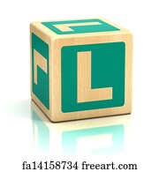 Wooden Block Letters Prints and Wall Art | FreeArt