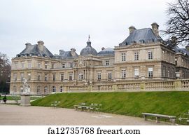 Free art print of Jardin du Luxembourg by Henri Rousseau | FreeArt ...