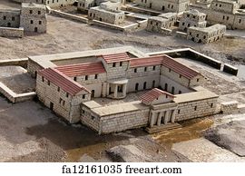 Free art print of Model of Ancient Jerusalem Focusing on Herod’s Palace ...