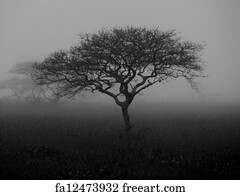 Free art print of Devil watering tree of sins and skeleton about to ...