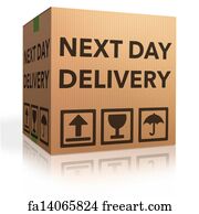 Free art print of Special Delivery Boxes Mean Delivered Next Day ...