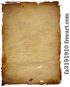 Free art print of Old and worn paper texture background | FreeArt ...