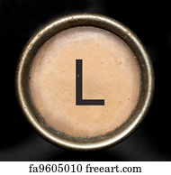 Shabby Chic Letters FreeArt Prints and Wall Art | FreeArt