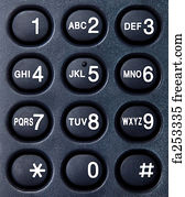 Free art print of Close up of Vintage phone dial - 8. Close up of ...
