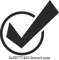 Free art print of Positive Check Mark Yes vector | FreeArt | fa39777415