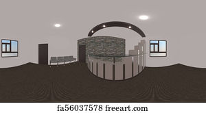 Free art print of Hdri map with pool. Hdri map with pool. 3d ...