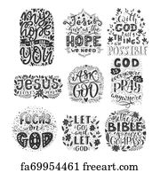 Free art print of Religions lettering illustration. Vector religions ...