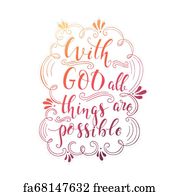 Free art print of Religions lettering illustration. Vector religions ...