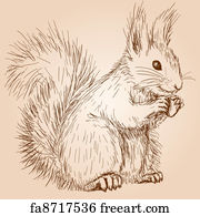 Free Squirrel Art Prints and Artwork | FreeArt