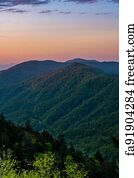 Free art print of Newfound Gap in the Smoky Mountains. Newfound Gap in ...
