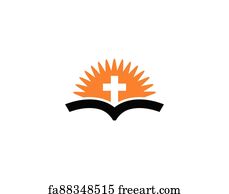 Free art print of Christian motivational quote. Bible verse. Cross and ...