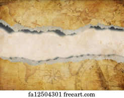 Free art print of Old world map background. Old nautical vintage world ...