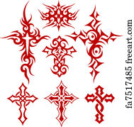 Free art print of Cross on fire | FreeArt | fa5872251