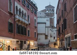 Free art print of Twilight, Venice by Claude Monet | FreeArt | fan43360333