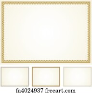 Free art print of Vector Dark Certificate Frame Set and Ornaments ...