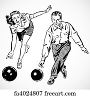 Free Bowling Art Prints and Artworks | FreeArt