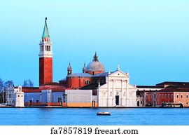 Free art print of Twilight, Venice by Claude Monet | FreeArt | fan43360333