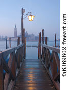 Free art print of Twilight, Venice by Claude Monet | FreeArt | fan43360333