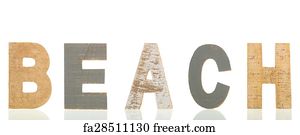 Free art print of Handwritten text over sunset beach background ...