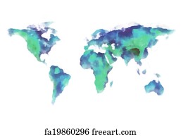 Free Map Art Prints and Artworks | FreeArt